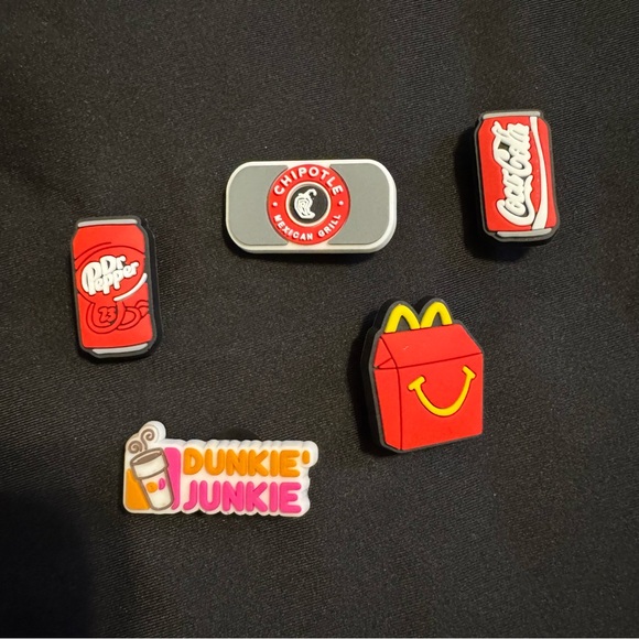 CROCS | Accessories | Crocs Mcdonalds Dr Pepper Coke Chipotle Fast Food ...
